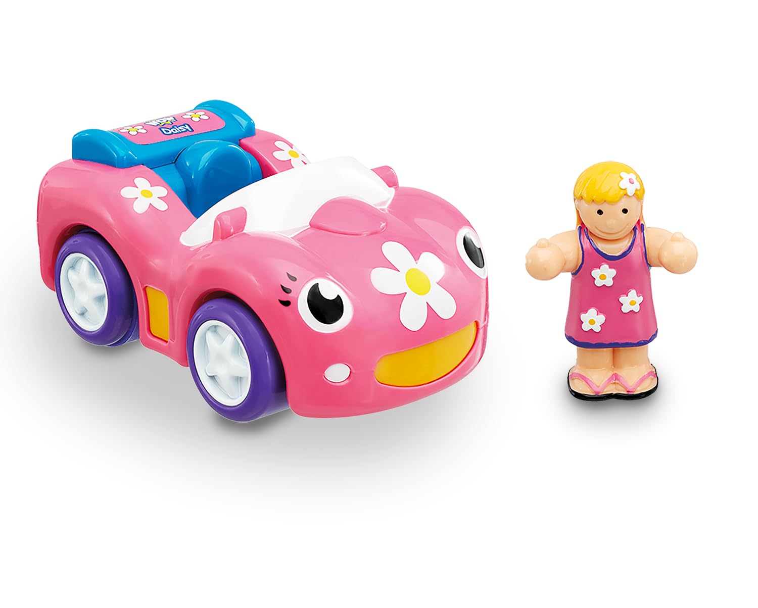 WOW Toys Dynamite Daisy - Push & Go Racing Sports Car Toy