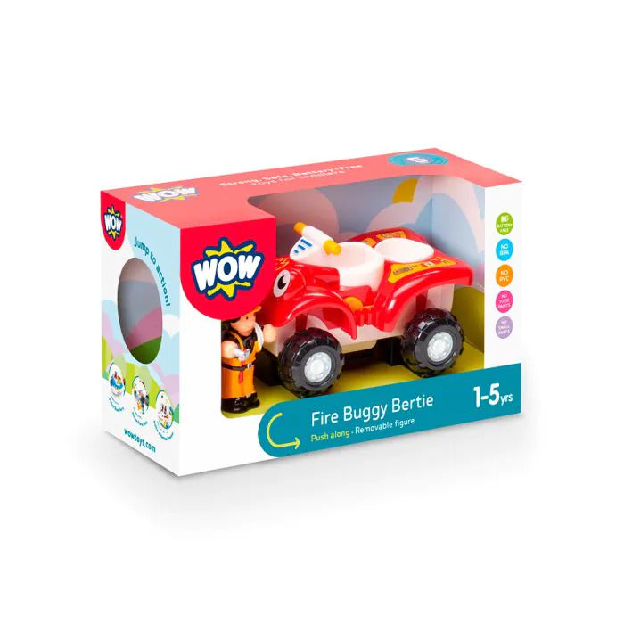 Fire Buggy Bertie - Push-Along Fire Rescue