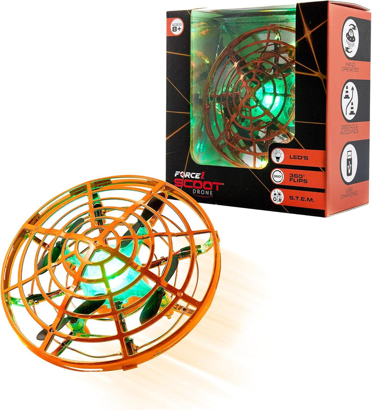 Force1 Scoot Skeet Mini Drone Electronic Shooting Game for Kids