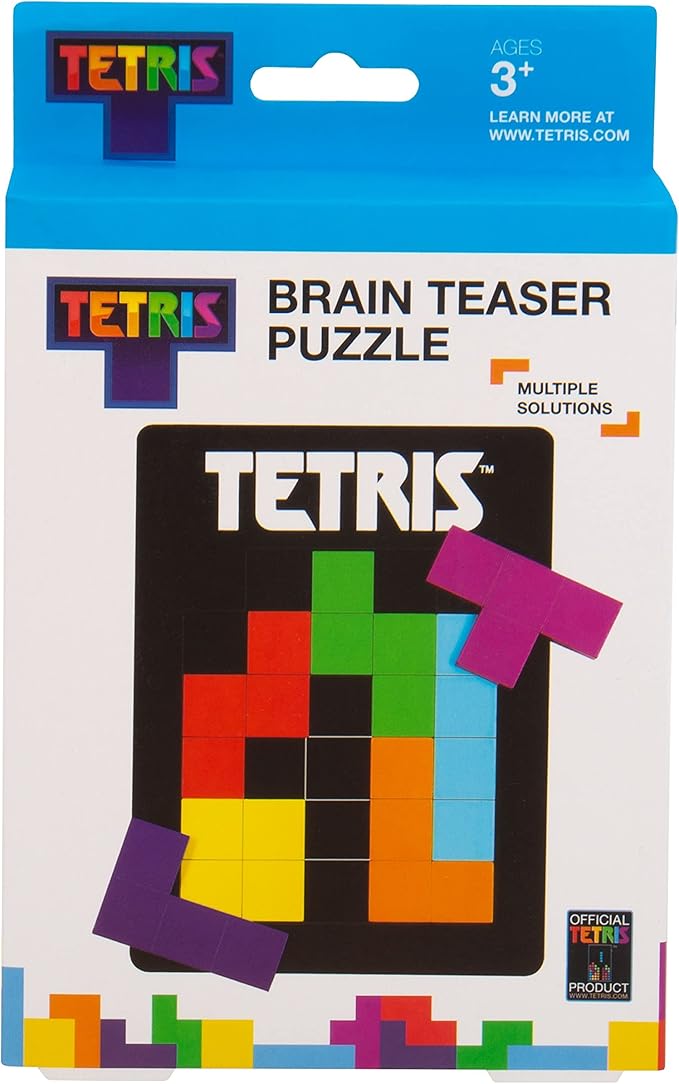 Tetris Tetrimino Shapes 3D Brain Teaser Puzzle