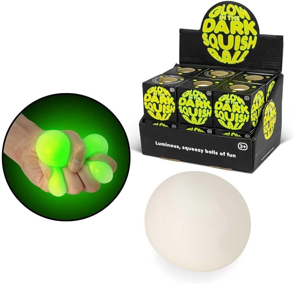Tobar 38439 Glow in The Dark Squish Ball